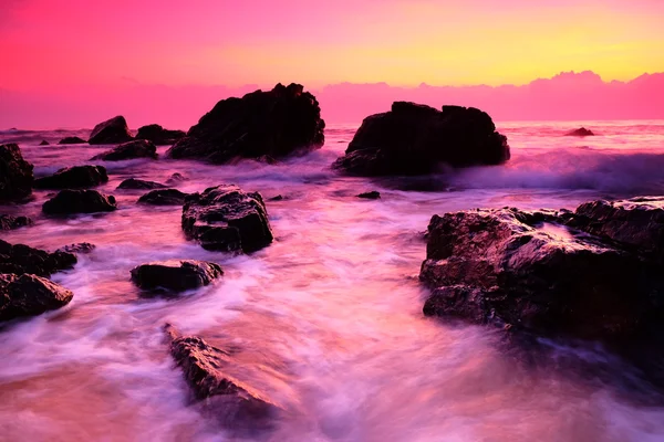 Pink beach sunrise Stock Photos, Royalty Free Pink beach sunrise Images ...