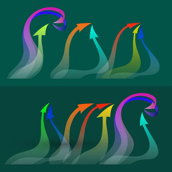 Continent set and arrows Stock Vector Image by ©bogalo #8318907