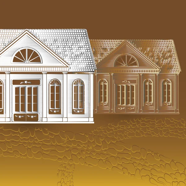 99 Manor exterior Vector Images | Depositphotos