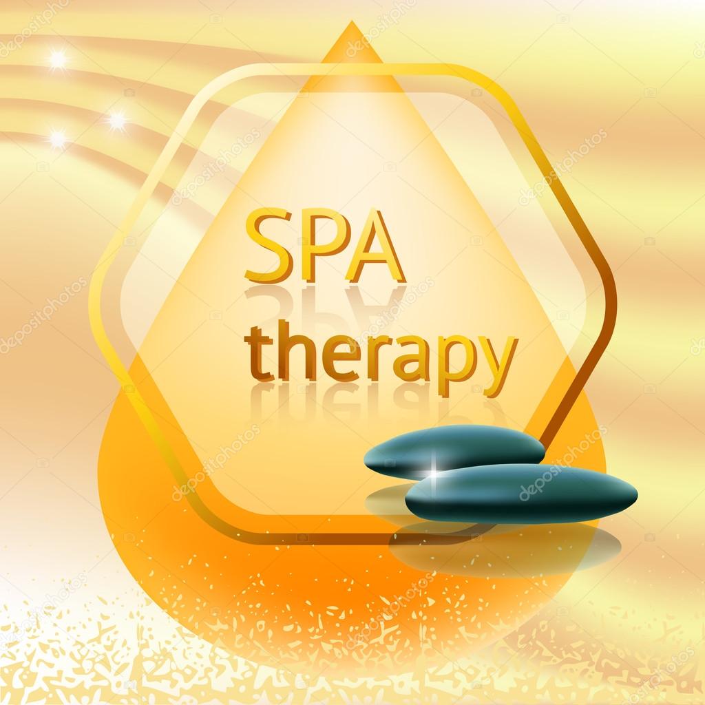 Spa therapy theme vector illustration. Stock Vector by ©VeYe 91145274