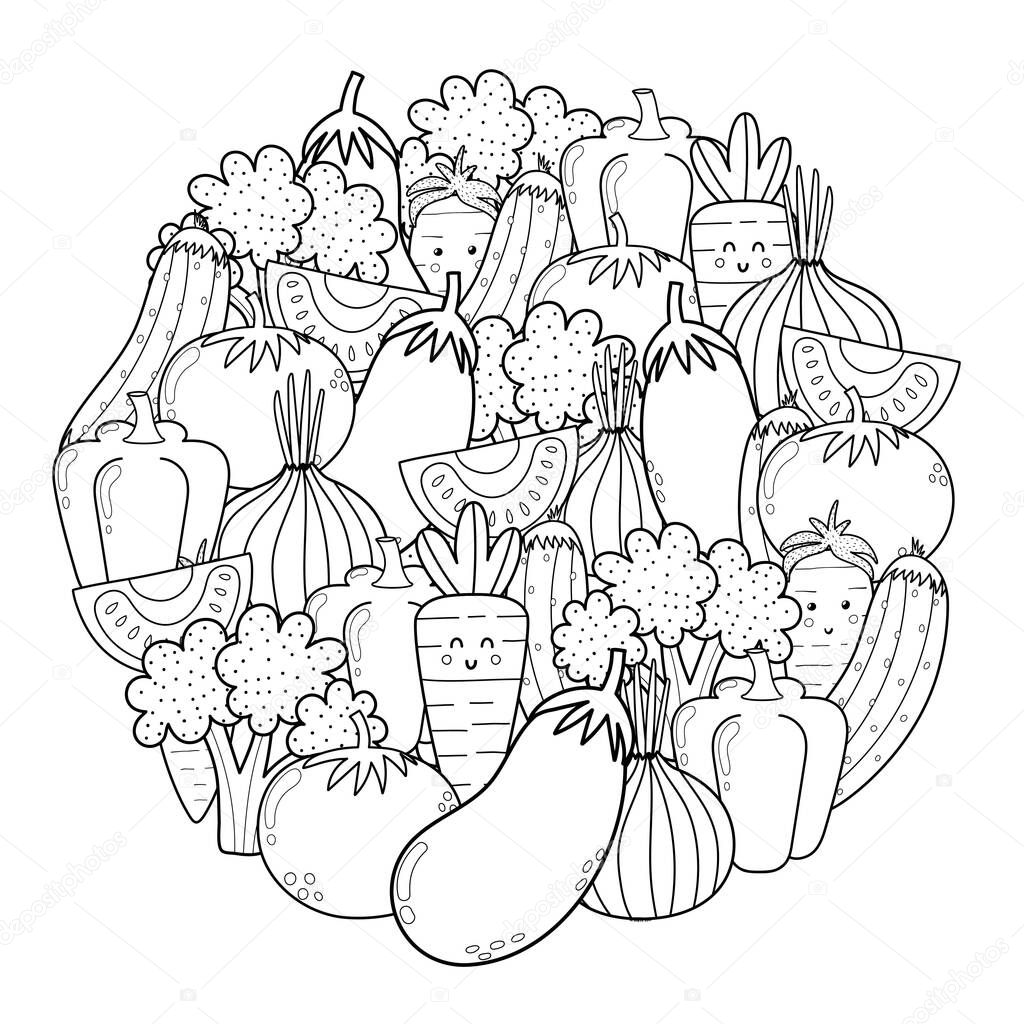 Pagina Da Colorare Cerchio