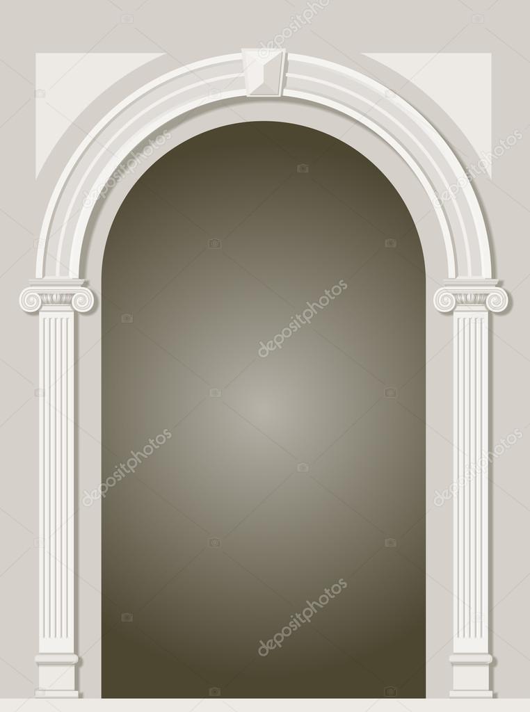 Classic antique arch Stock Vector Image by ©denisik11 #103683674