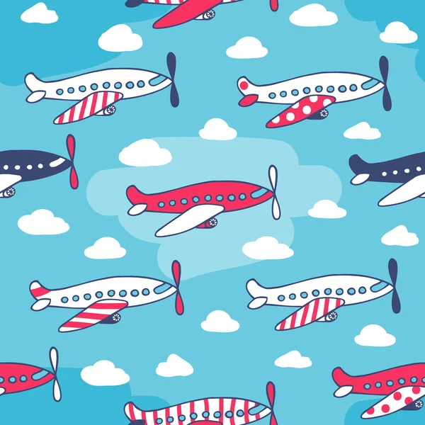 Vector Collection of Cute Airplanes or Airplane Toys Stock Vector Image ...