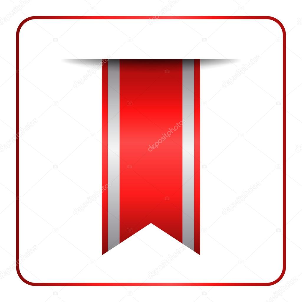 Red bookmark banner 2 Stock Vector by ©Alona_S 105220070