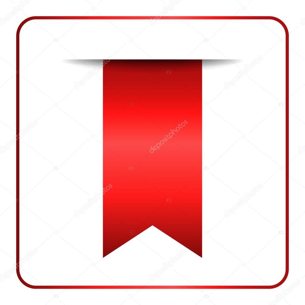 Red bookmark banner 1 Stock Vector by ©Alona_S 108944946