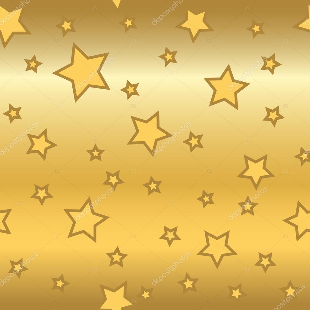 Stars gold background cartoon glitter golden Stock Vector Image by ...
