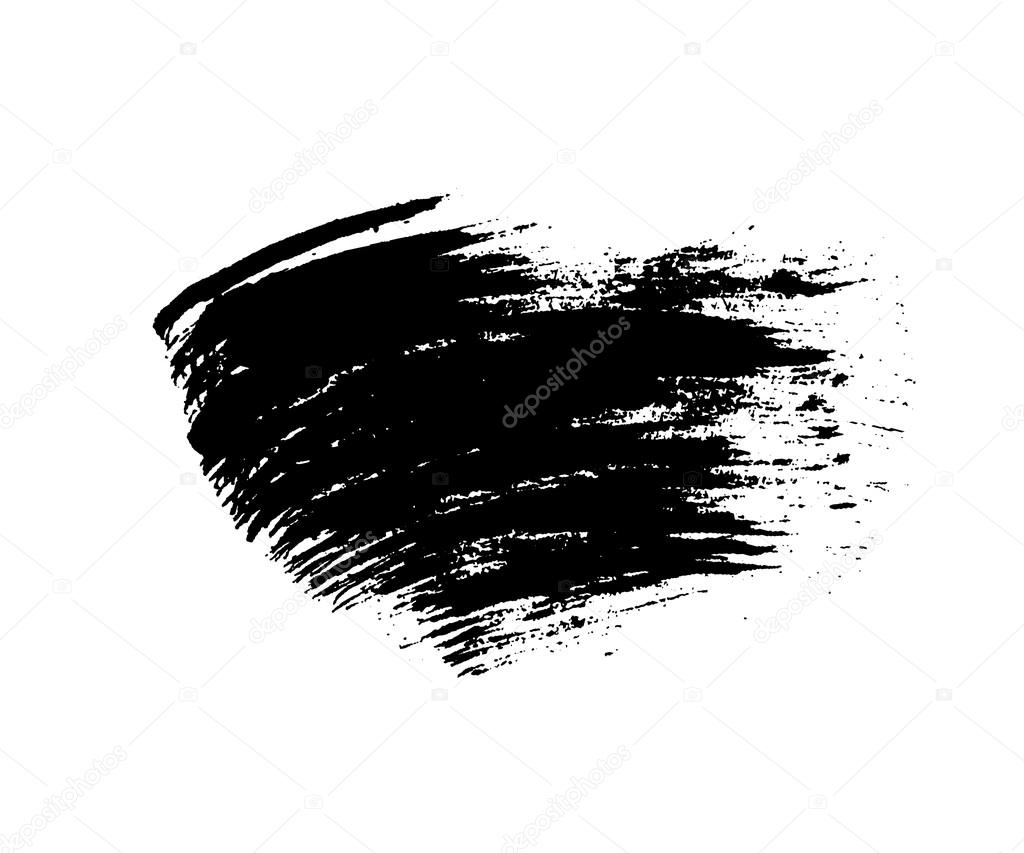 Grunge brush texture smear Stock Vector by ©Alona_S 122241938
