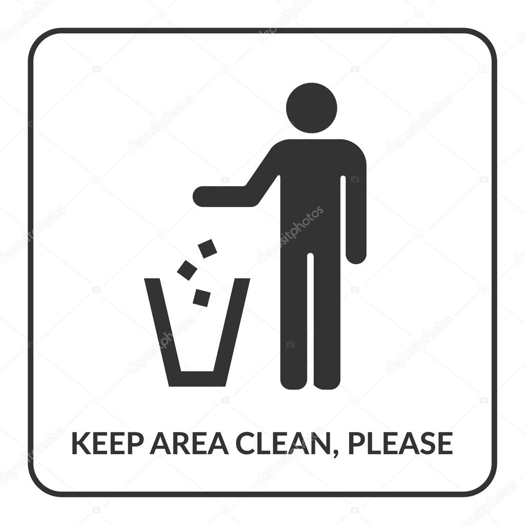 Do not litter sign Stock Vector Image by ©Alona_S #94588296