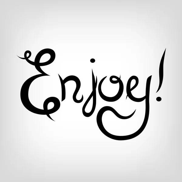 IT'S A PARTY hand lettering, vector illustration. Hand drawn lettering ...