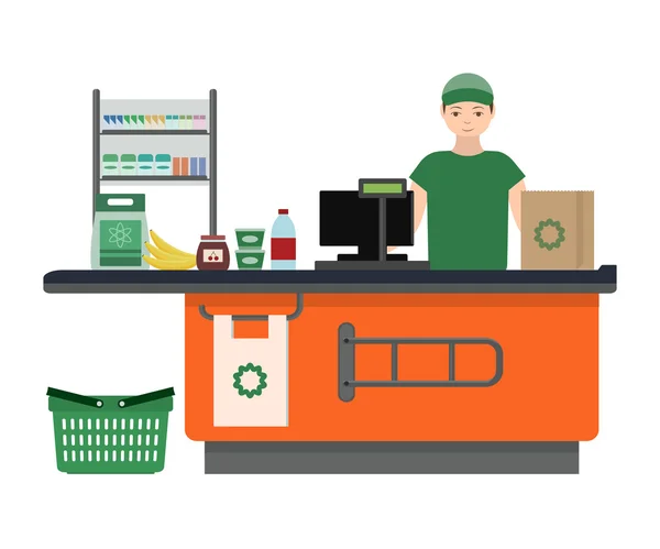 Store counter Stock Vectors, Royalty Free Store counter Illustrations ...