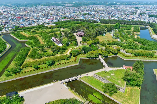 Goryokaku Park, where is a star fort built in 1855 in Hakodate ...