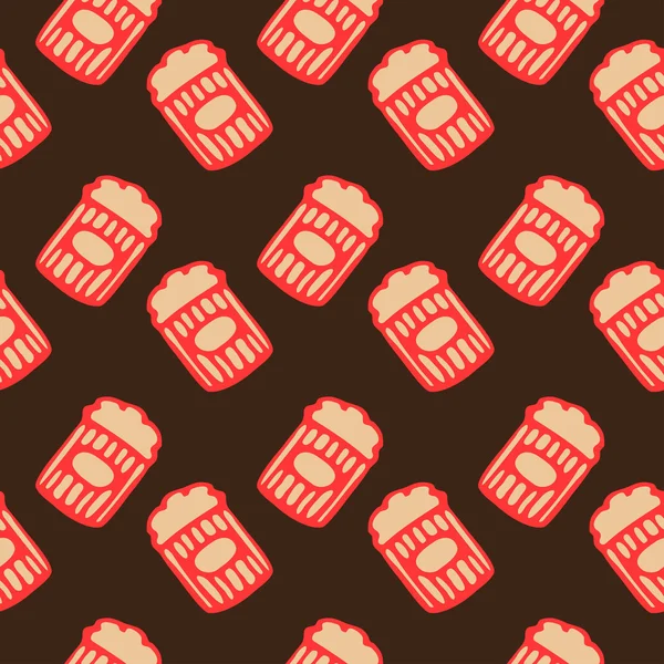 ᐈ Popcorn templates stock vectors, Royalty Free popcorn pattern ...