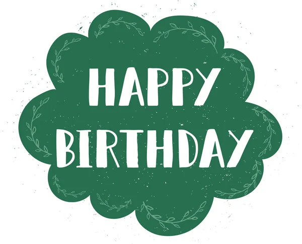 14,547,632 Happy birthday green Vector Images | Depositphotos