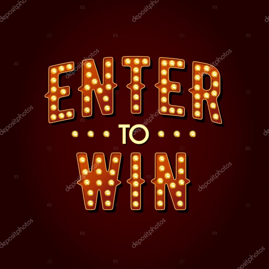 Enter to Win Sign Stock Vector by ©ckybe 109937752