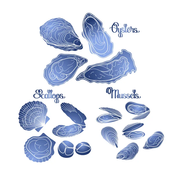 4 398 Mussels Vector Images Mussels Illustrations Depositphotos