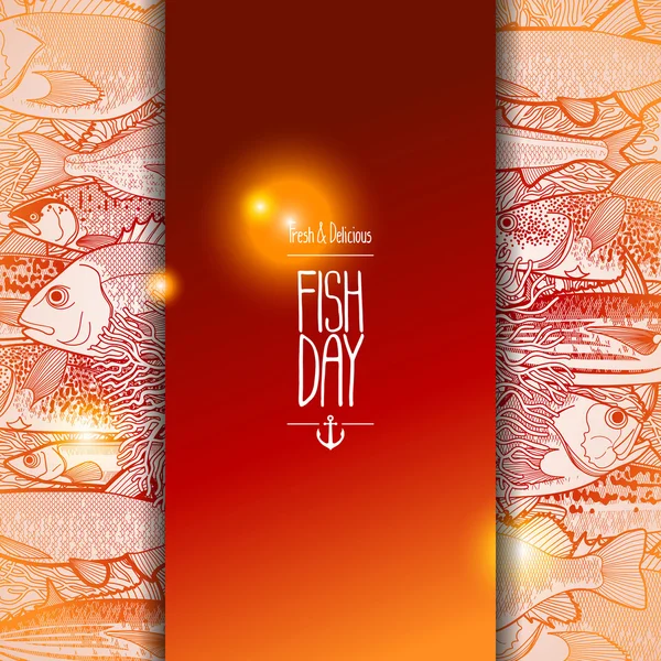 Graphic ocean fish design Stock Vector Image by ©homunkulus28 #106293686