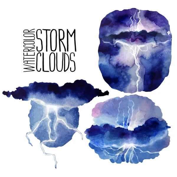 25,937 Watercolor cloud Vector Images | Depositphotos