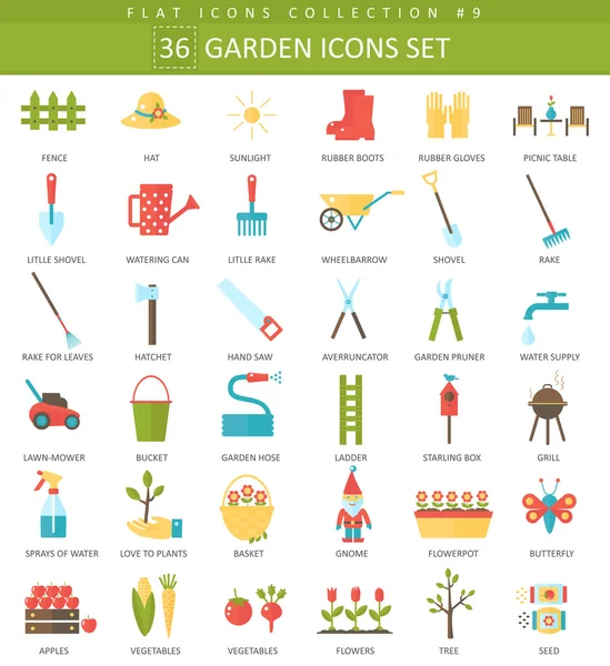 Flat icons set 26 — Stock Vector © sidmay #43257359