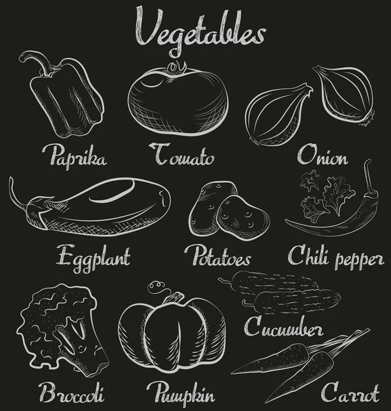 9,250 Vintage vegetables Vector Images | Depositphotos
