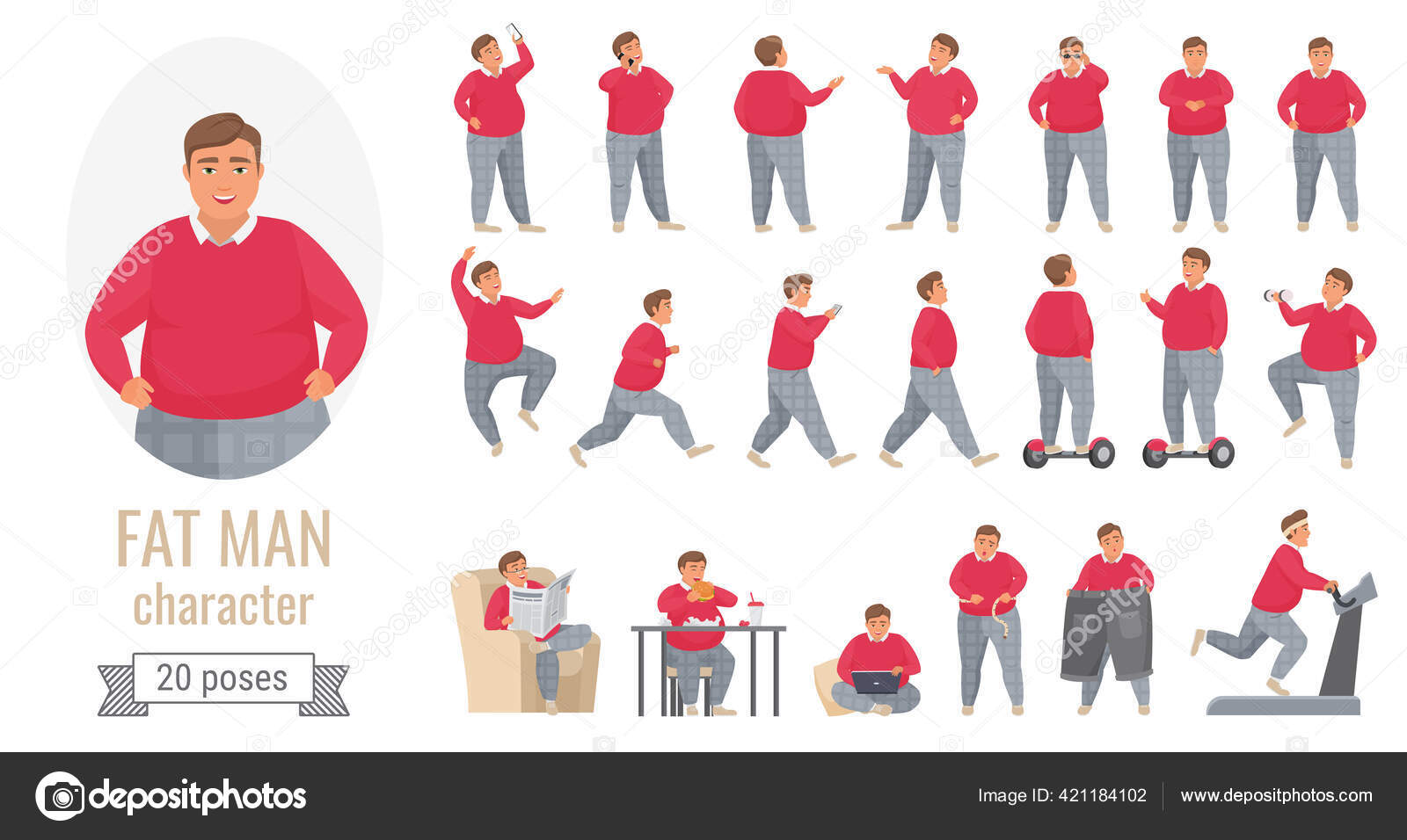 Poses De Accion Masculina Stock