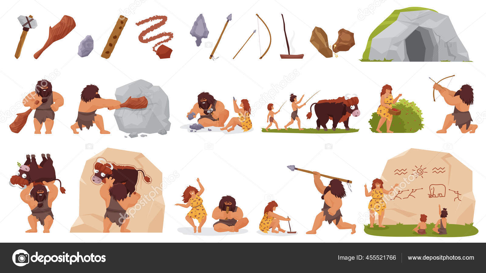 Caveman Hunting Tools