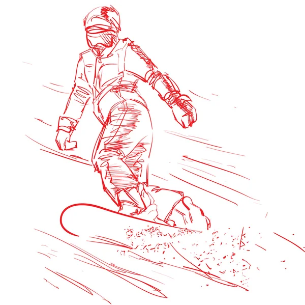 Snowboard Drawing