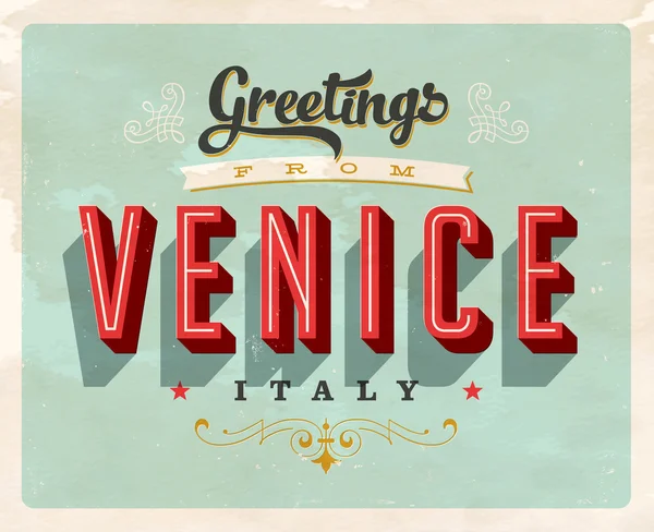 ᐈ Vintage italian postcard stock vectors, Royalty Free postcard italy ...