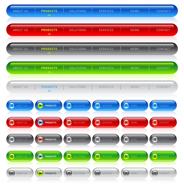 Easy to edit web navigation template Stock Vector by ©CallahanLounge ...