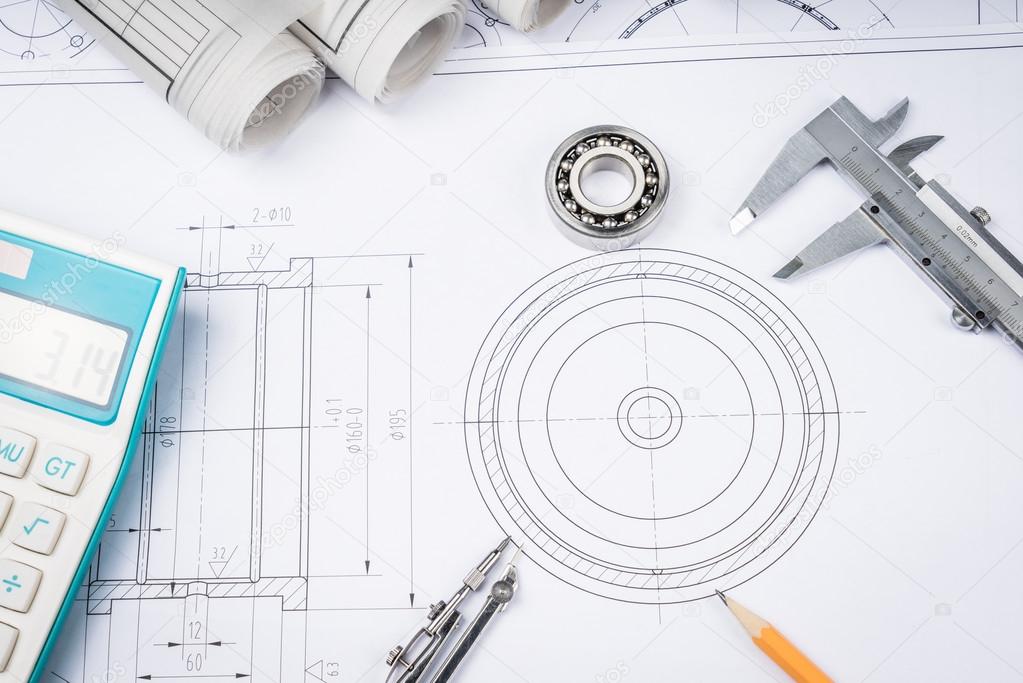 Dessins de construction roulements à rouleaux coulissants sur l ...