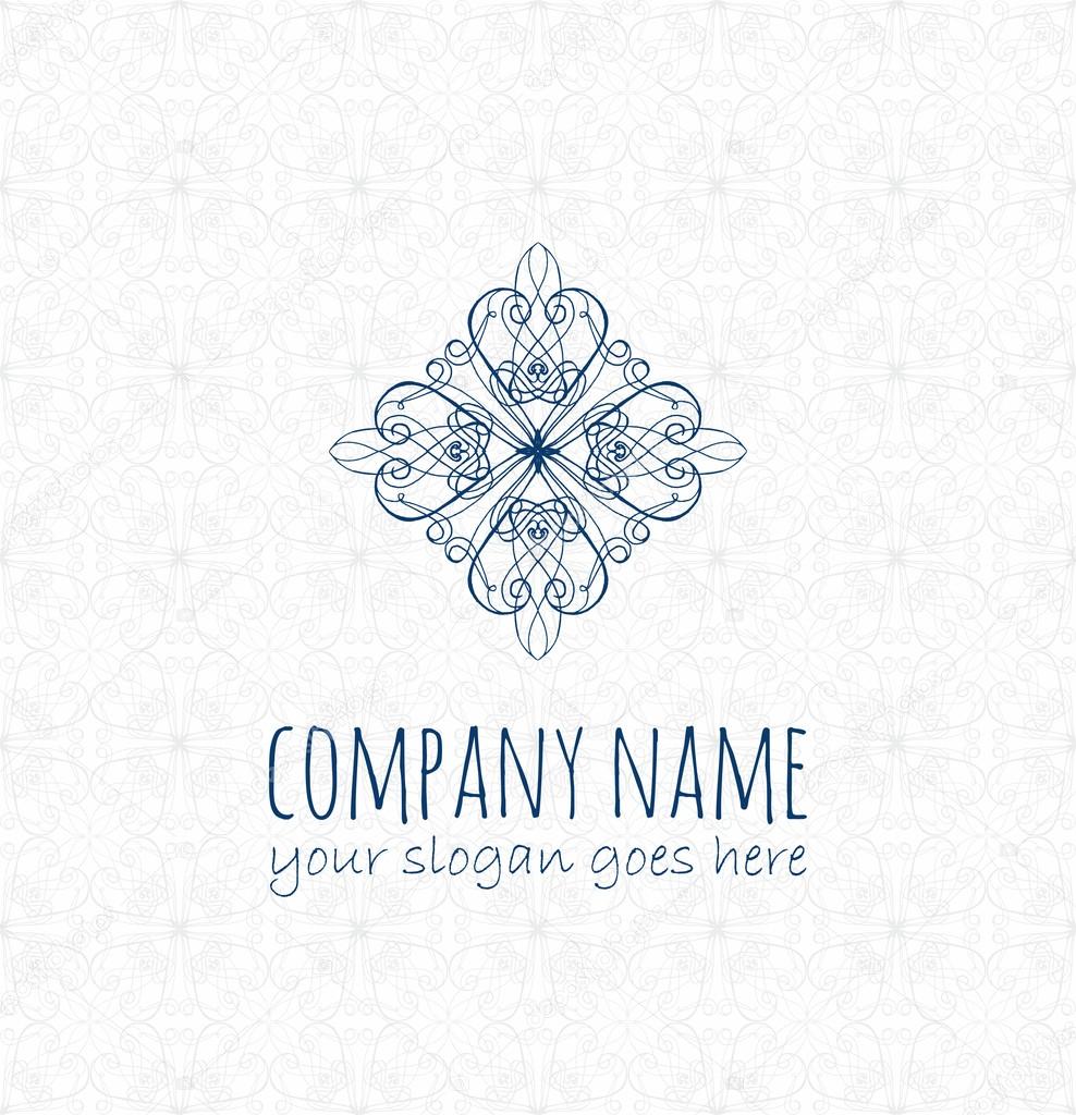 Elegant decorative logo design. Stock Photo by ©Lona2010.mail.ru 100753554