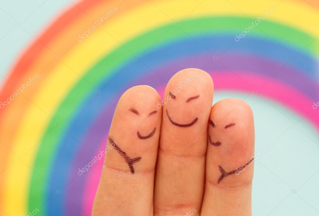 Three Finger Friends — Stock Photo © teamjackson #96854310