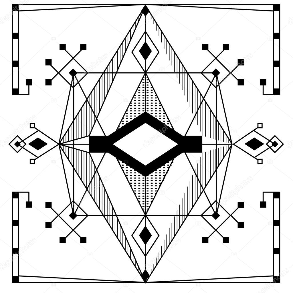 Modern geometry pattern. Stock Vector Image by ©alexdancer #114556130