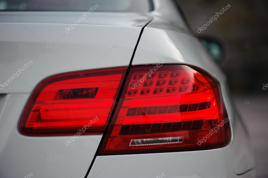 Car rear lights — Stock Photo © lcagiao #89140910