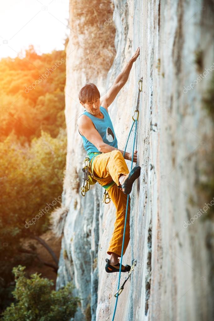 Vertical Rock Climbing