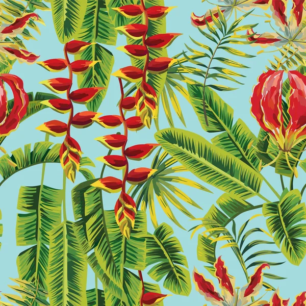 Seamless Exotic Pattern — Stock Vector © Lisla 73776085