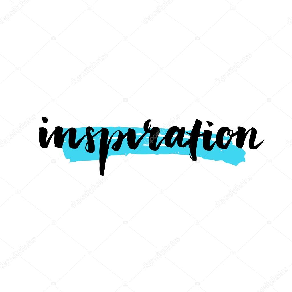 The Word Inspiration Colorful