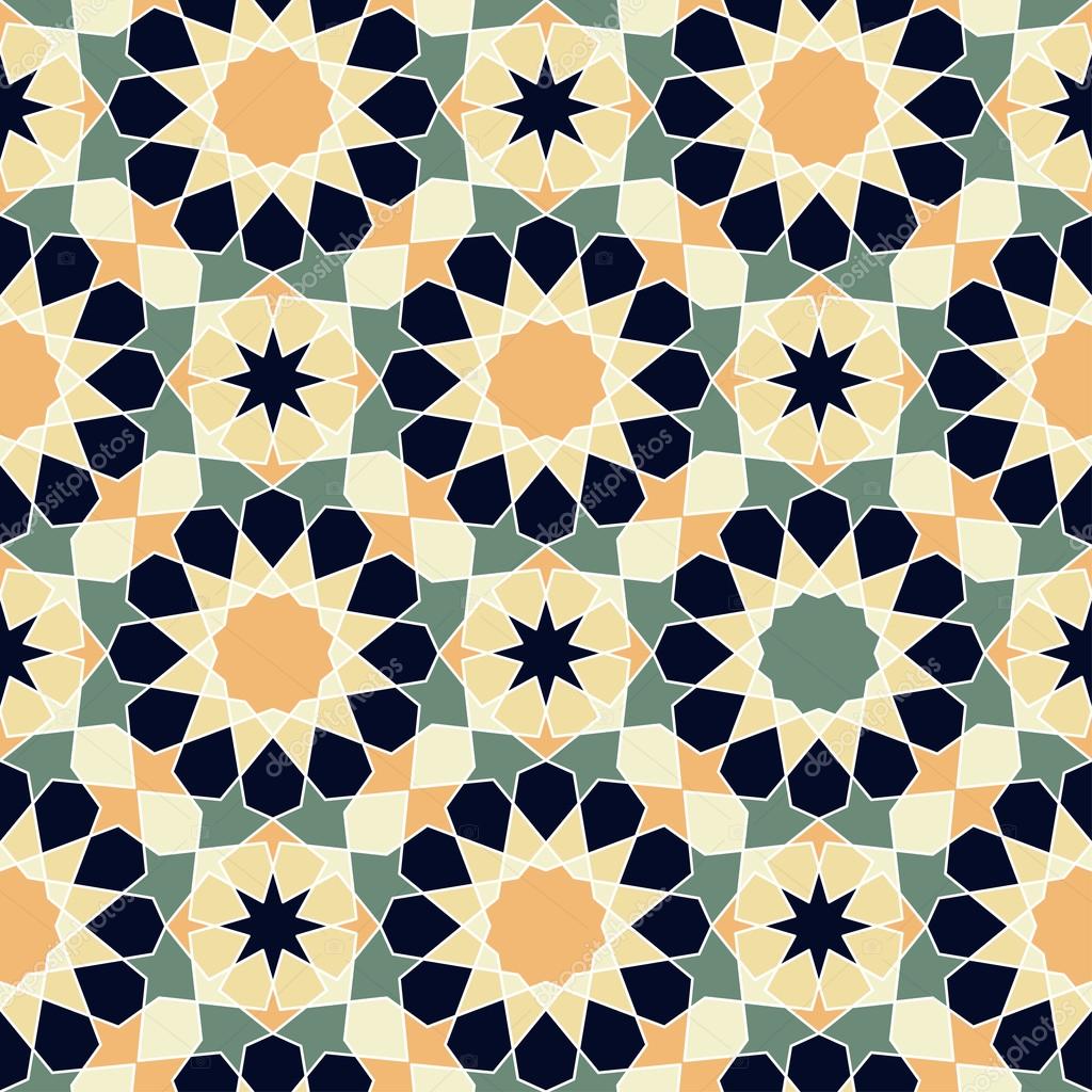 Vector traditional arabic pattern. Stock Vector by ©Ksu_Ganz 99173918