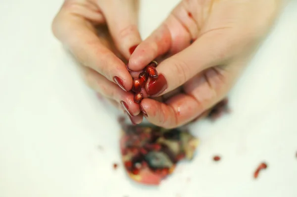 Pictures : cut the hand | Hand cut with a razor blade. — Stock Photo ...