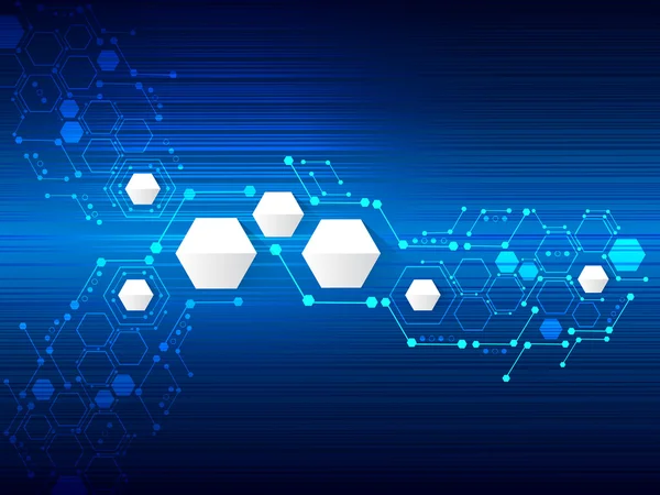 Vector Design Technology Network Connection Background Stock Vector Image By ©teerayuttae