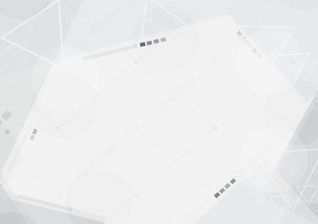 Abstract grey technology business banner background Stock Vector by ...