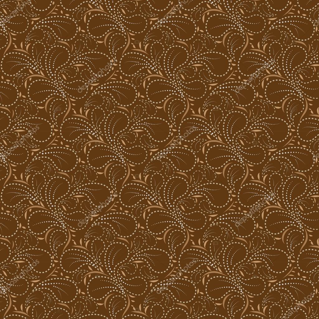 Brown background dotted line Stock Vector Image by ©Pranee13 #90734950