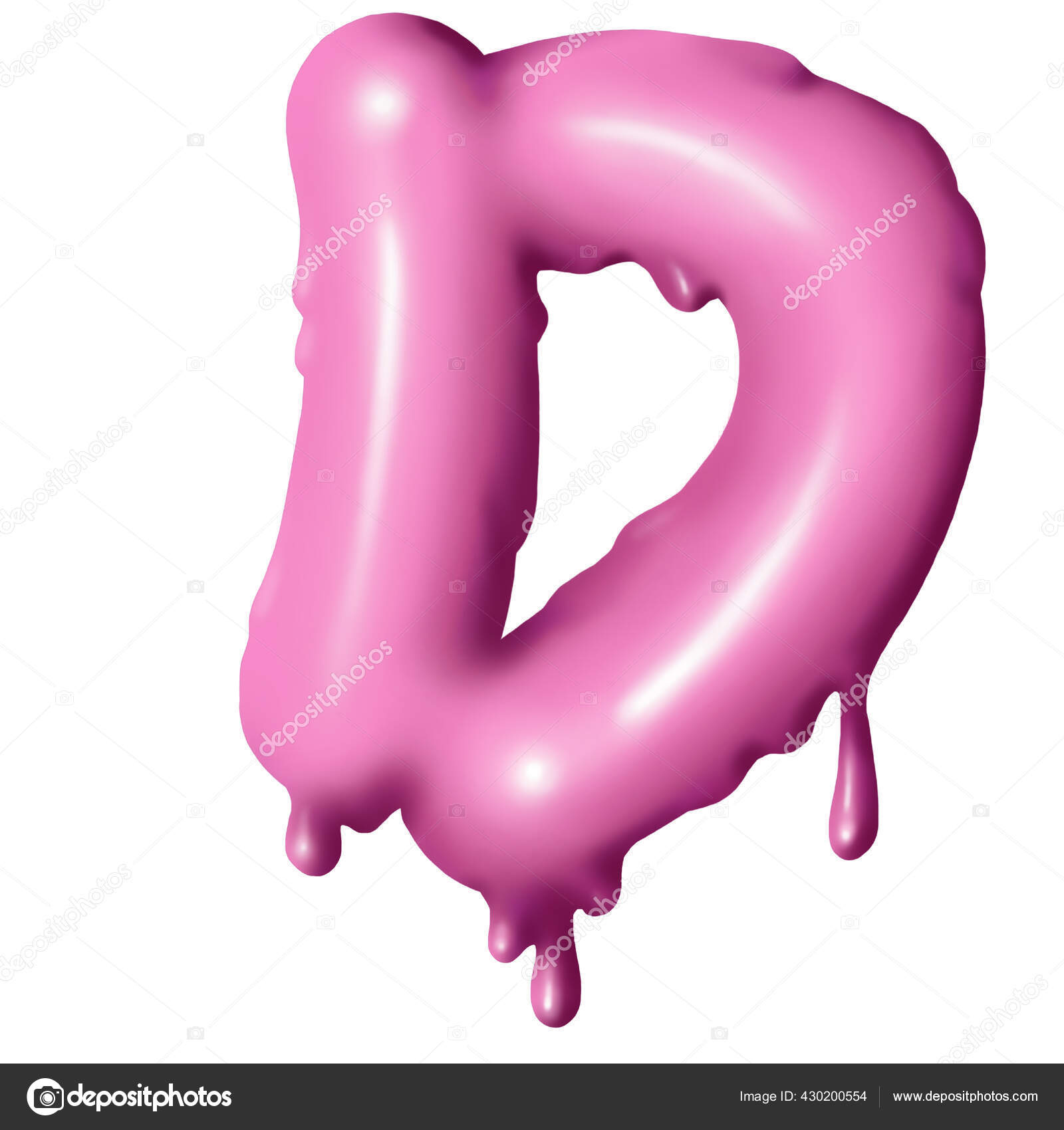 Dripping Letters Alphabet