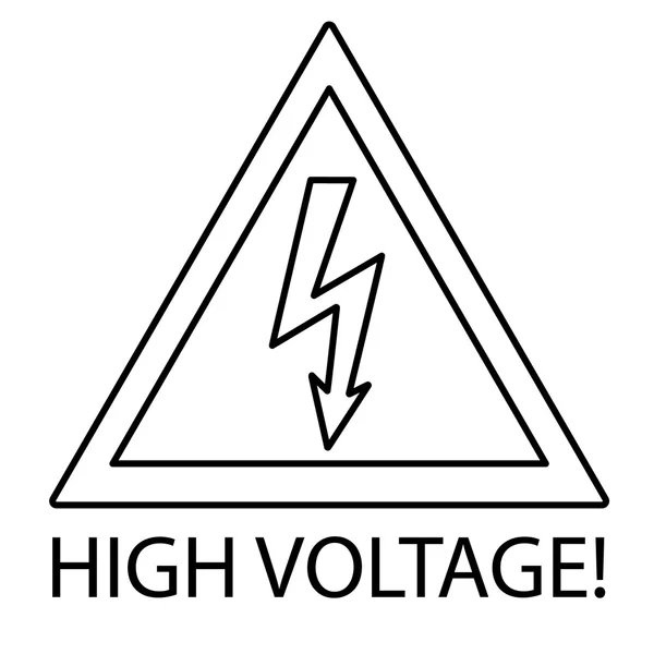 High Voltage Symbol
