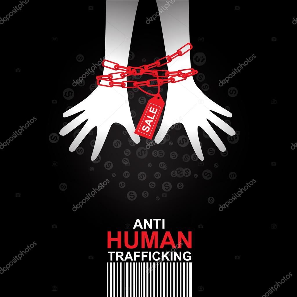 Stop Human Trafficking Barcode