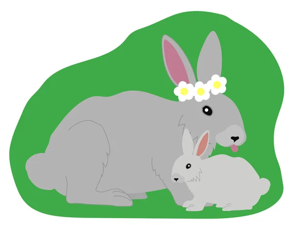 100,000 Rabbits and children Vector Images | Depositphotos