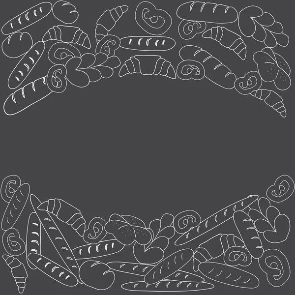 Round bagel frame Vector Art Stock Images | Depositphotos