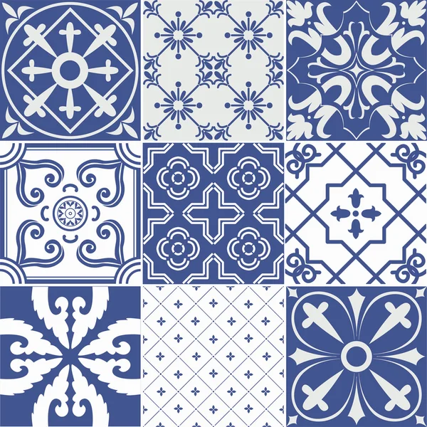 Vector set of tiles background. Stock Vector Image by ©Claudia_Nuage ...