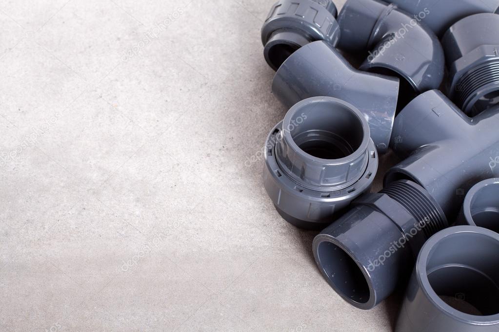 System PVC-U fittings — Stock Photo © cegli.o2.pl #93512312