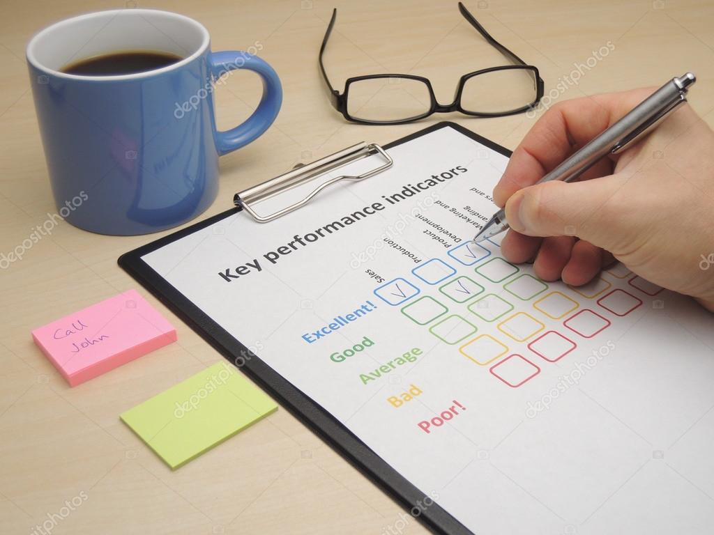 Assessment of key performance indicators — Stock Photo © ursem.cs.au.dk ...