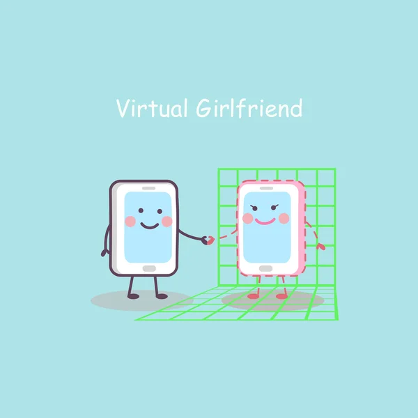 Virtual girlfriend Vector Art Stock Images | Depositphotos